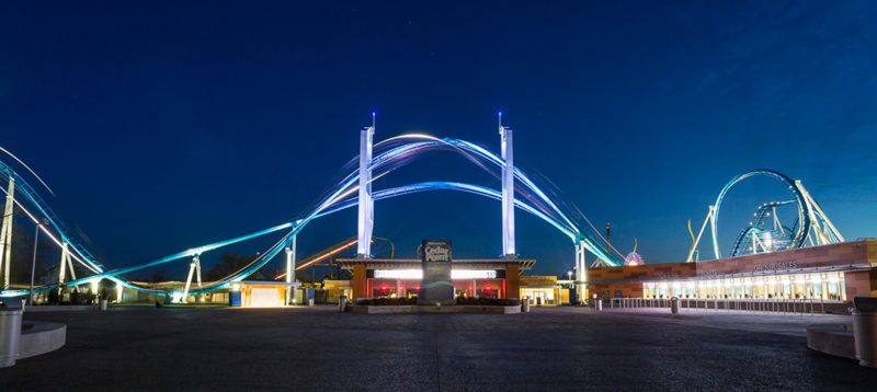 Cedar Point Amusement Park – Entry Plaza – Place Workshop